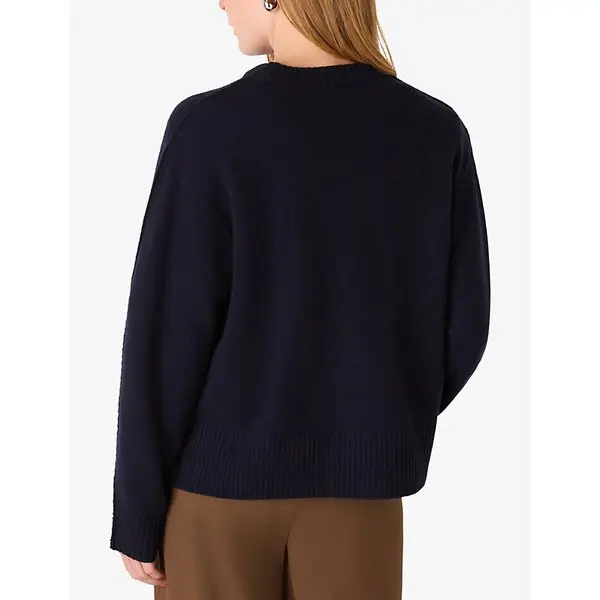 Whistles Relaxed-fit Wool Jumper
