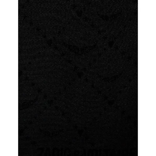 Zadig&Voltaire Glenn Monogram-jacquard Woven Scarf