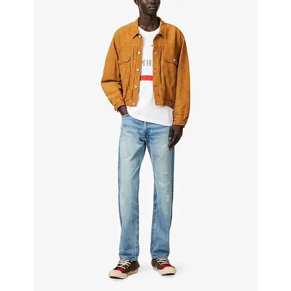 Visvim 101x Patch-pocket Suede Jacket