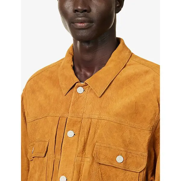 Visvim 101x Patch-pocket Suede Jacket