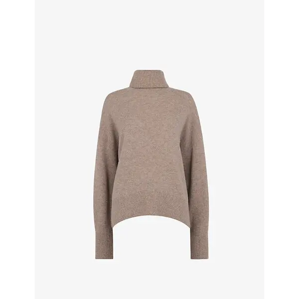 Whistles Relaxed-fit Roll-neck Wool Jumper