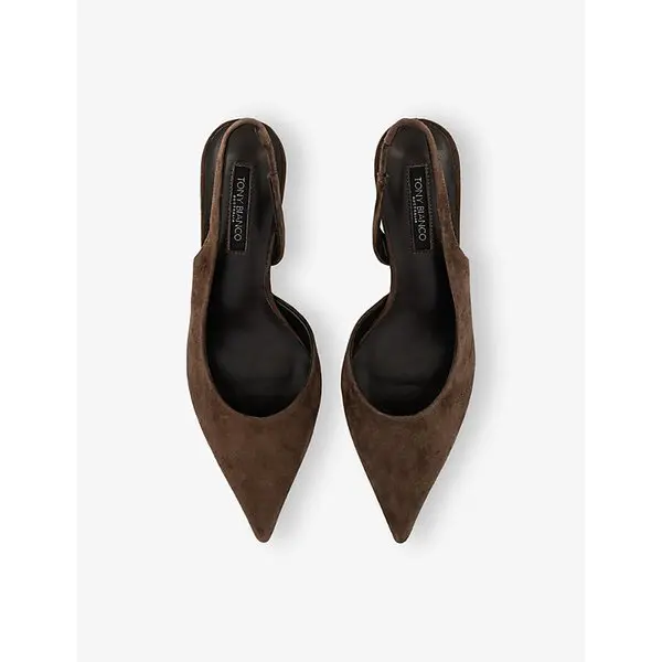 TONY BIANCO Darcy Suede Slingbacks