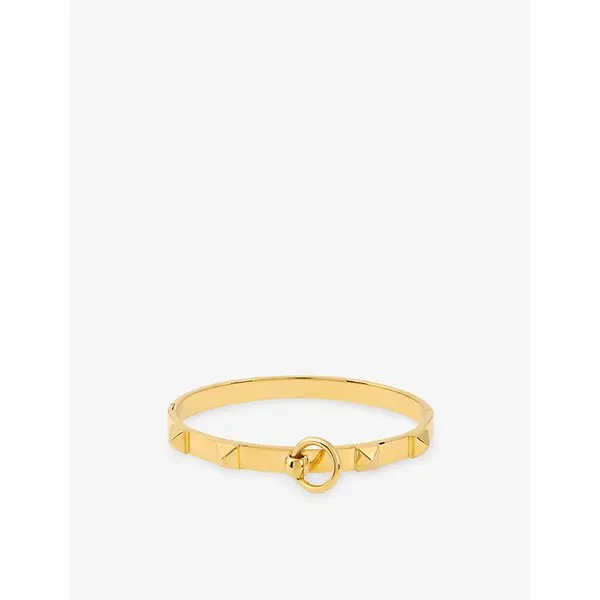 LA MAISON COUTURE Amadeus 18ct Yellow Vermeil Bangle - Gold
