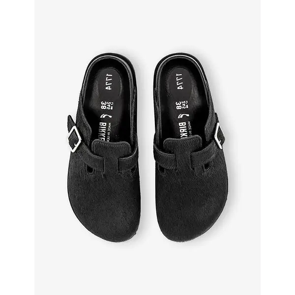 BIRKENSTOCK 1774 Boston Calf-hair Clogs