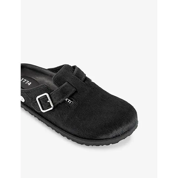 BIRKENSTOCK 1774 Boston Calf-hair Clogs