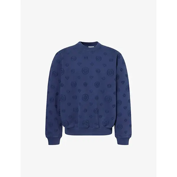 Casablanca Appliqué Logo Cotton Sweatshirt