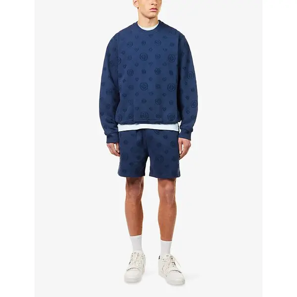 Casablanca Appliqué Logo Cotton Sweatshirt