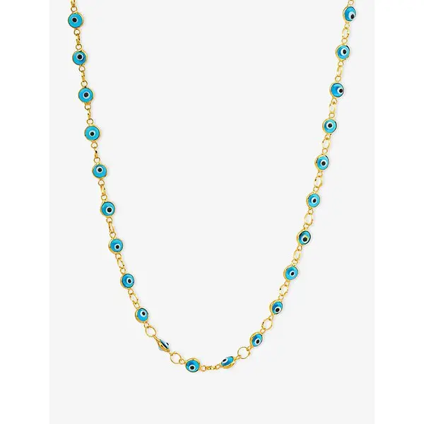 LA MAISON COUTURE Ece London The Nazar Necklace Iv - Turquoise