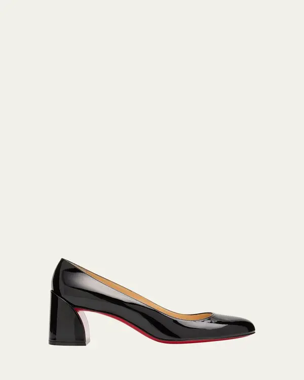 CHRISTIAN LOUBOUTIN 55mm Miss Sab Patent Pumps