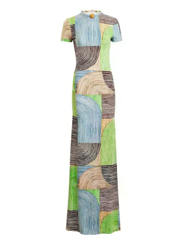 Silvia Tcherassi Geometric Yara Dress