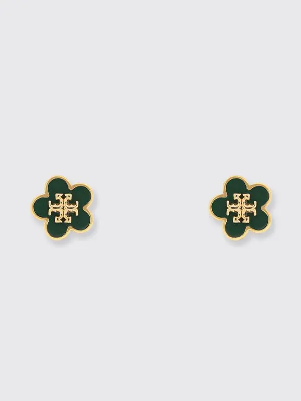Tory Burch Stud Earrings - Brown