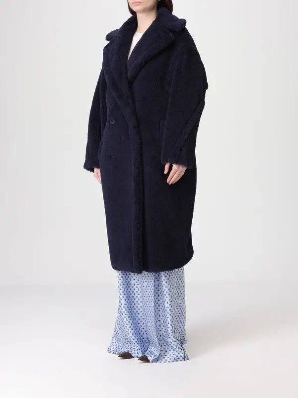 Max Mara Teddy Coat - Blue