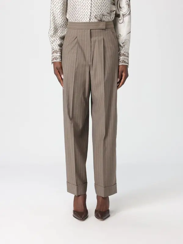 Max Mara Tailored Pinstriped Trousers