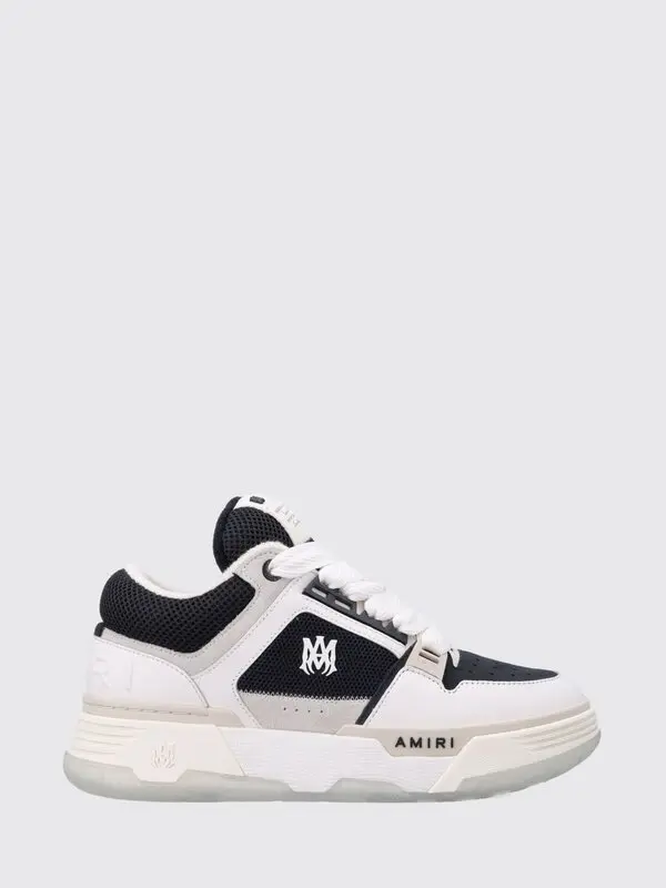 Amiri Leather Lace-up Sneakers - Black