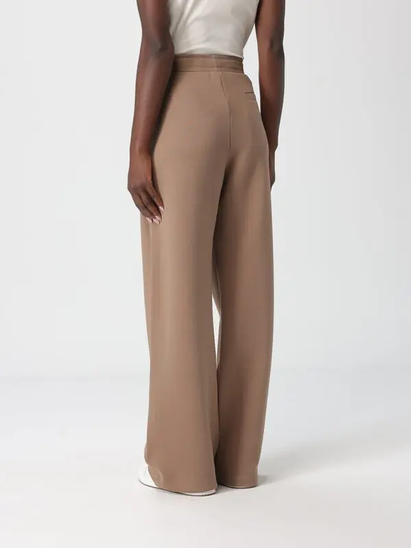 Max Mara Pants With Contrast Piping - Camel