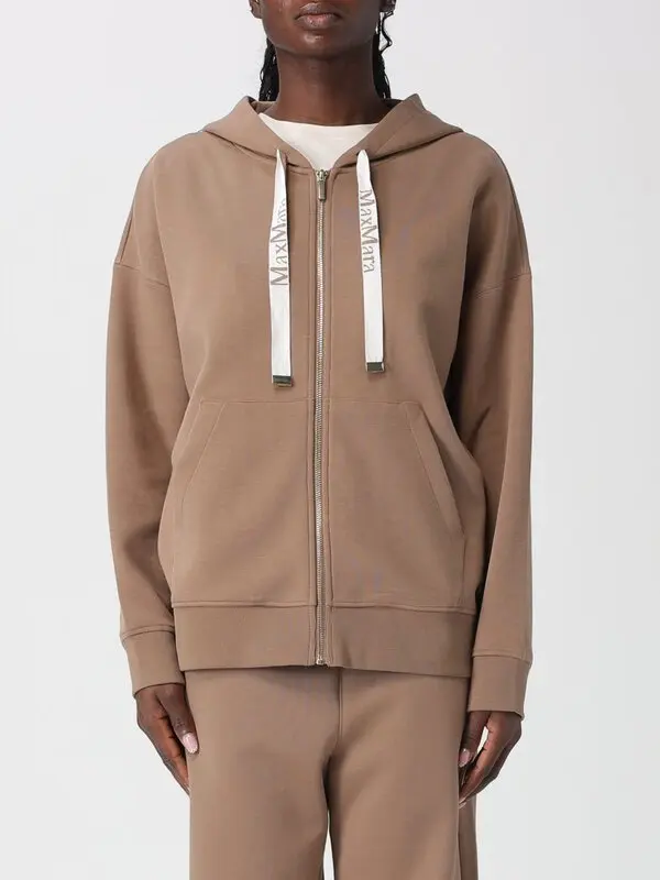Max Mara Hooded Sweatshirt - Camel