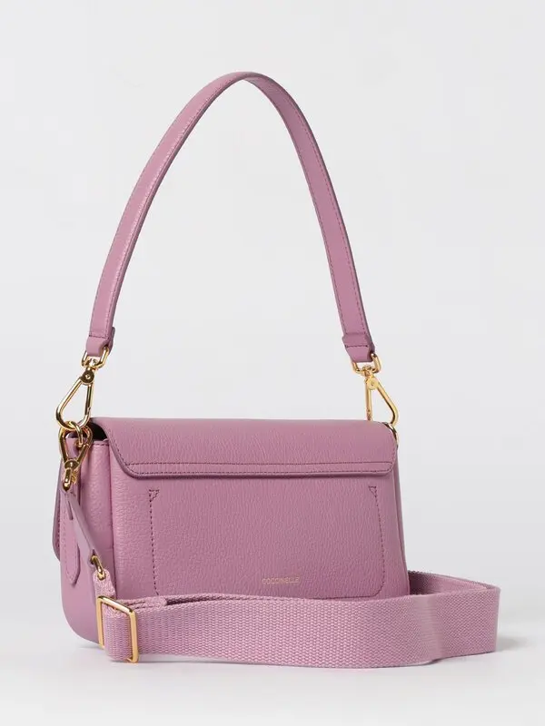 COCCINELLE Leather Shoulder Bag - Violet