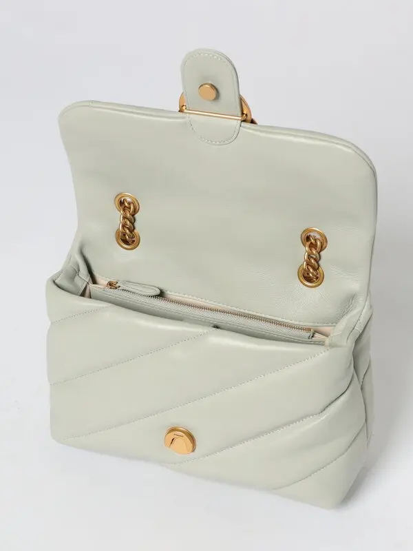 Pinko Quilted Shoulder Bag - Grey