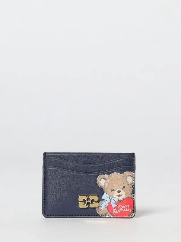 GANNI Wallet - Black