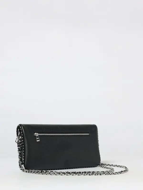 Zadig&Voltaire Studded Leather Clutch - Black