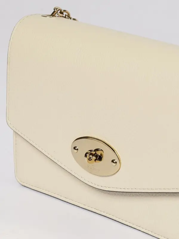 Mulberry Crossbody Bag - White