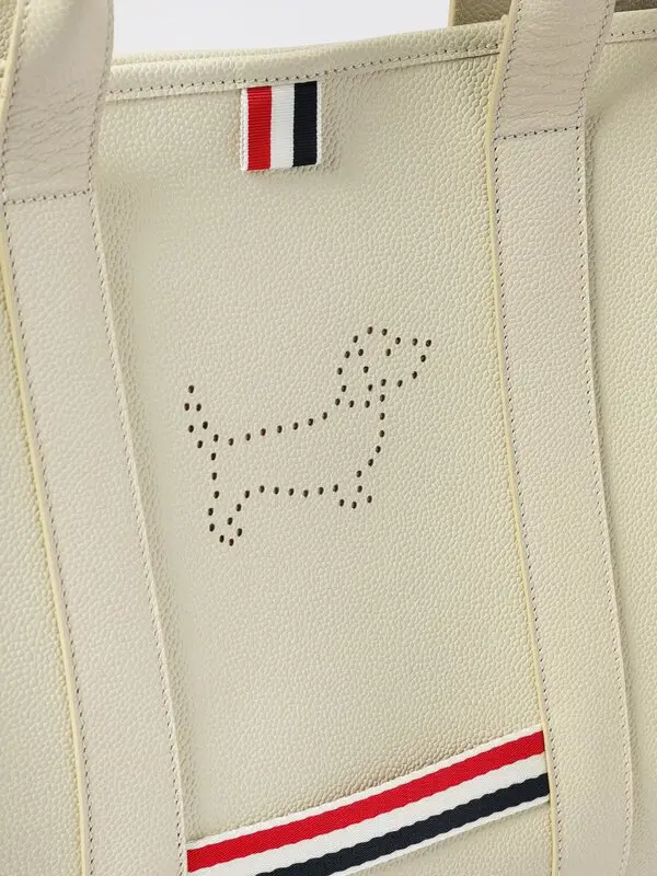 Thom Browne Tote Bag - White