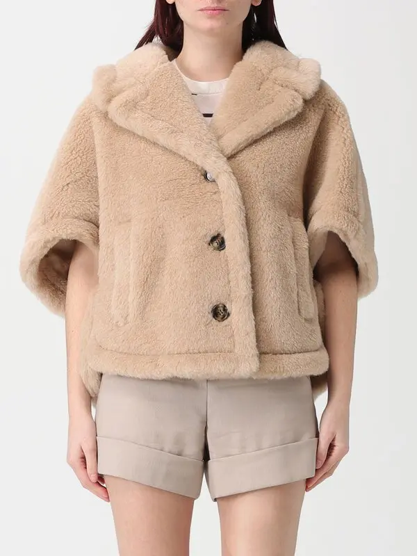 Max Mara Fur Jacket - Sand