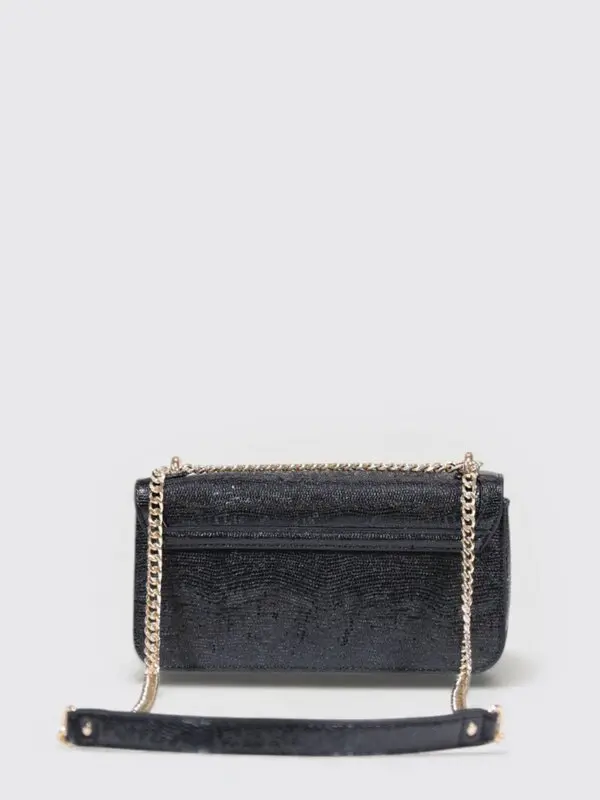 Liu Jo Croc Effect Mini Bag With Chain Strap - Black