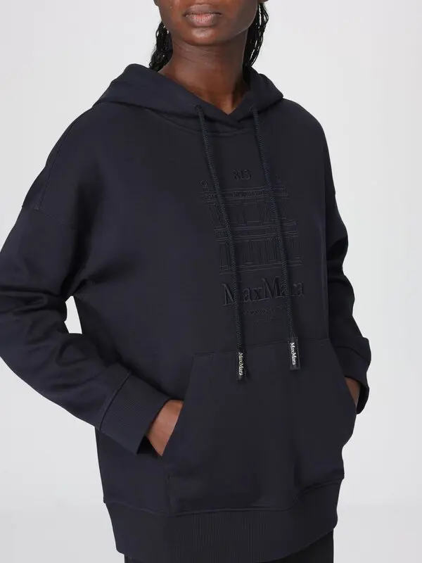 Max Mara Hooded Sweatshirt - Blue