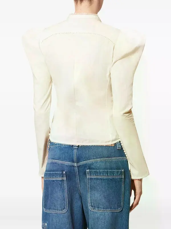 Isabel Marant Étoile Calina Ruffled Blouse - White