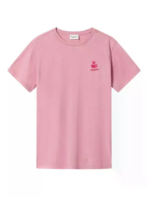 MARANT ETOILE Aby Logo T-shirt - Pink