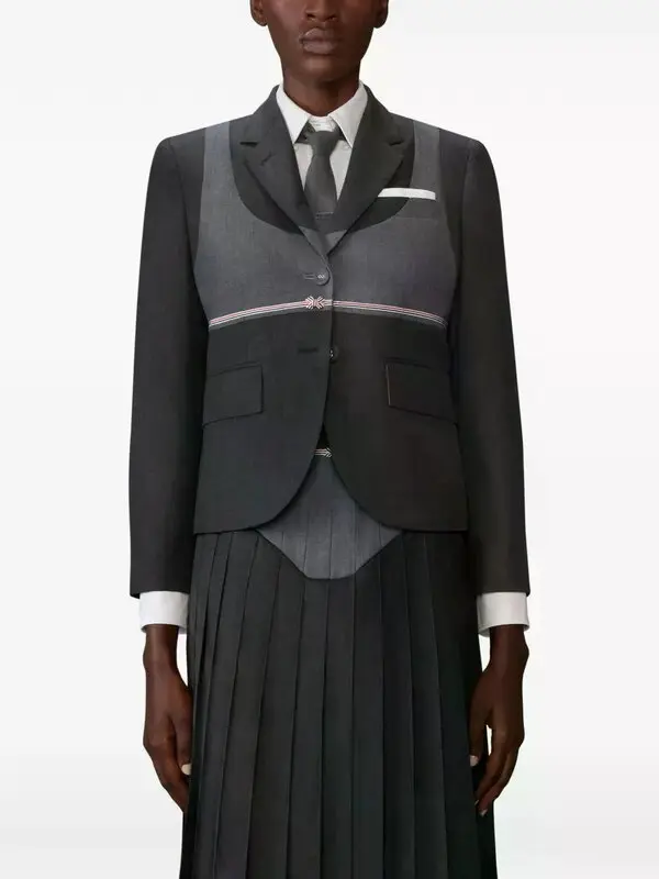 Thom Browne Twill Trompe-l'œil Jacket
