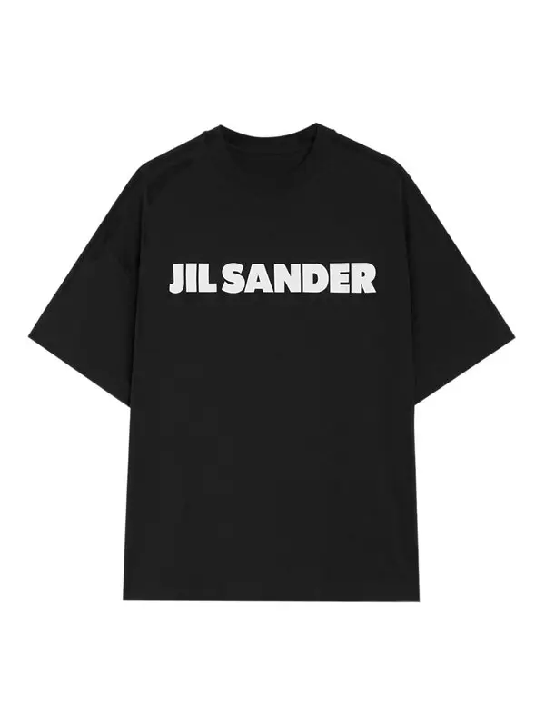 JIL SANDER Cotton T-shirt - Black