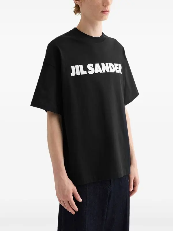 JIL SANDER Cotton T-shirt - Black