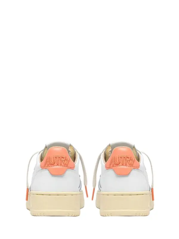 AUTRY Medialist Low Leather Sneakers - Pink