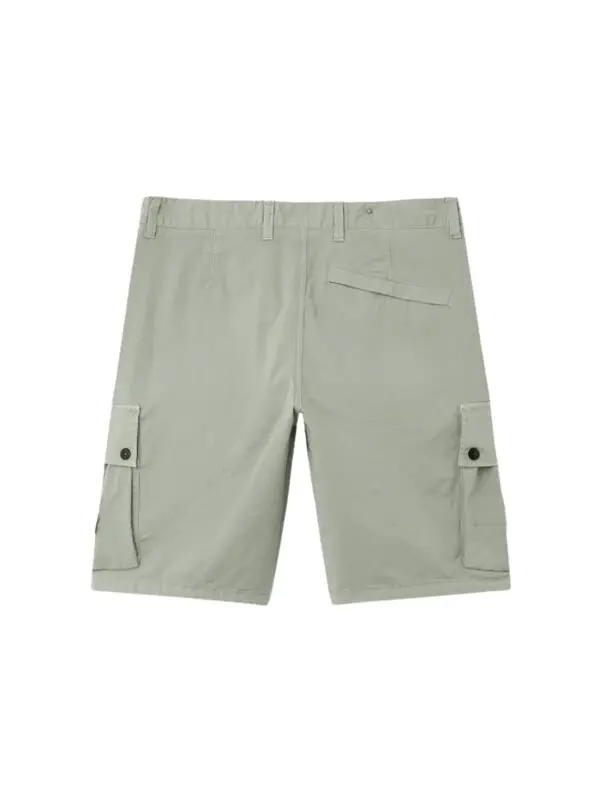 Stone Island Cotton Twill Shorts - Green