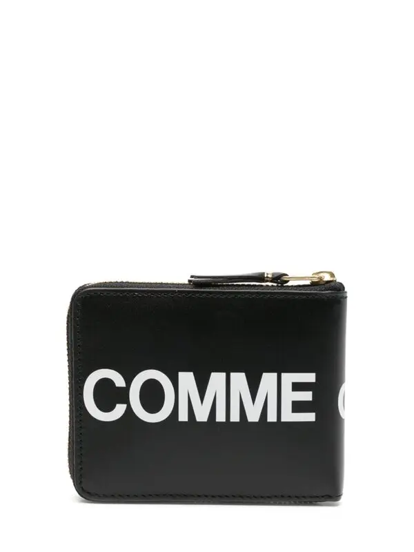 Comme Des Garçons Zip Wallet - Black