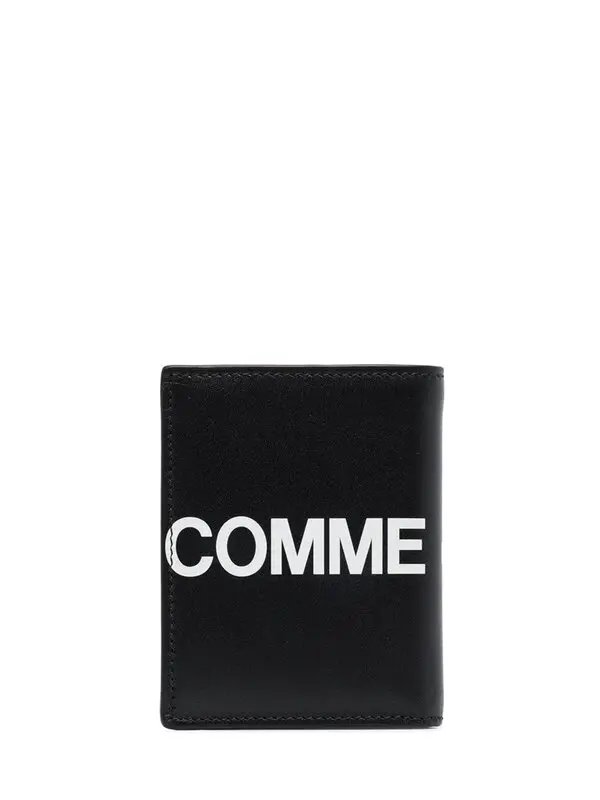 Comme Des Garçons Bi-fold Wallet With Logo
