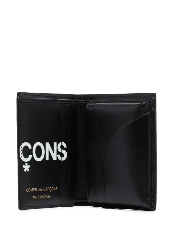 Comme Des Garçons Bi-fold Wallet With Logo