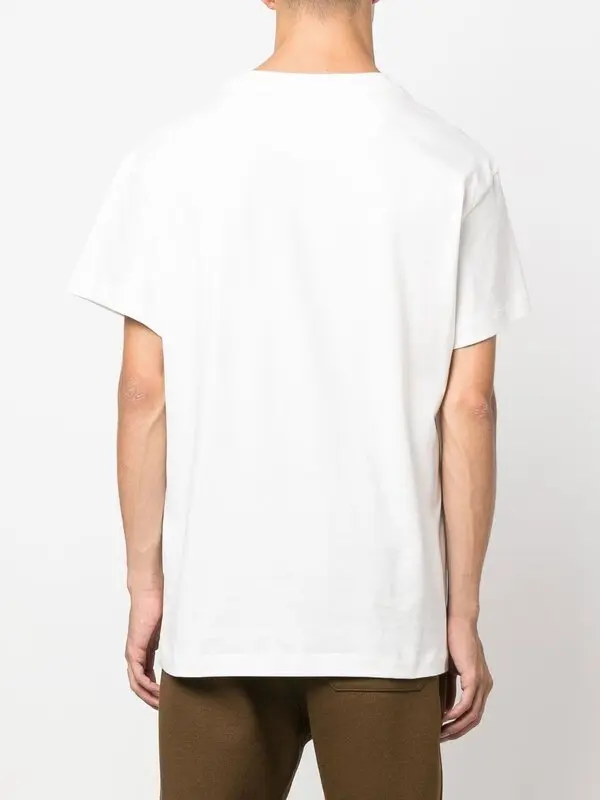 JIL SANDER Cotton Short Sleeve T-shirt - White