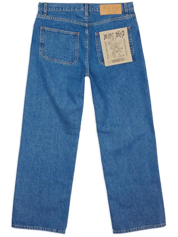 BRAIN DEAD Cotton Jeans - Blue