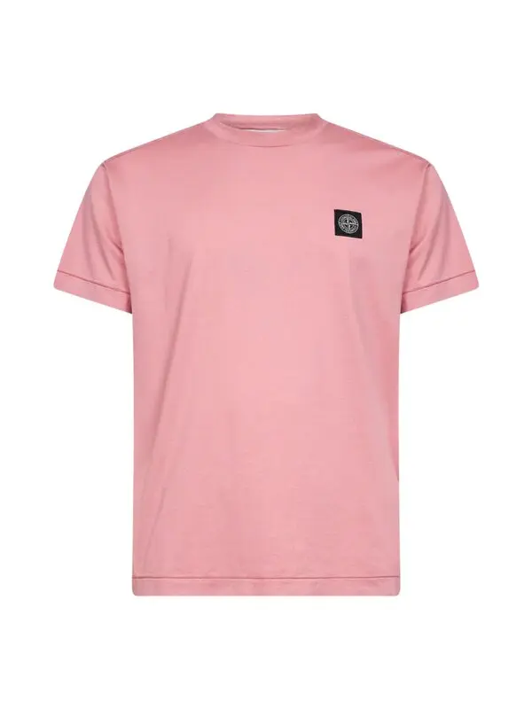 Stone Island Cotton T-shirt - Pink