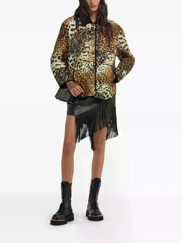 Roberto Cavalli Leopard-print Jacket