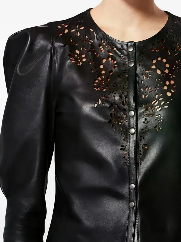 Isabel Marant Étoile Nerida Floral-cutout Shirt