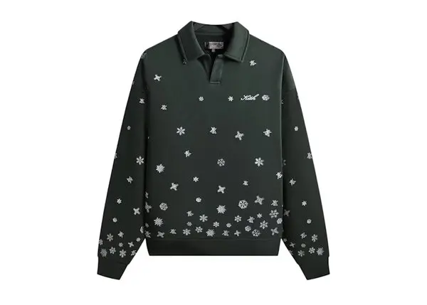 Kith Kithmas Snowflakes Nelson Rugby Pullover