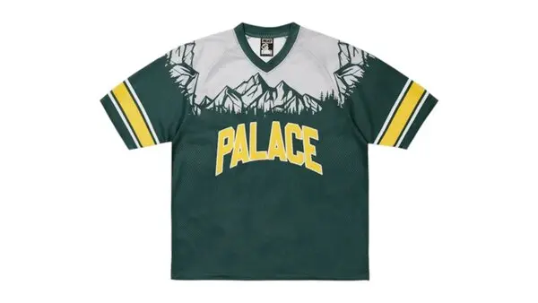 PALACE Peaker Mesh Jersey - Racey Green