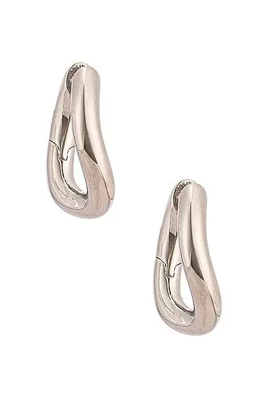 Balenciaga Xs Loop Earrings