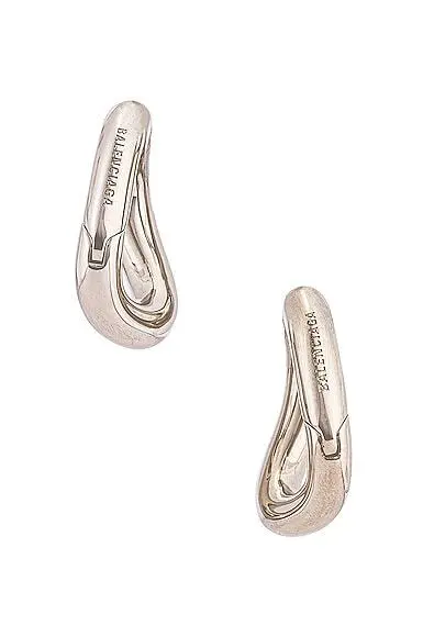 Balenciaga Xs Loop Earrings