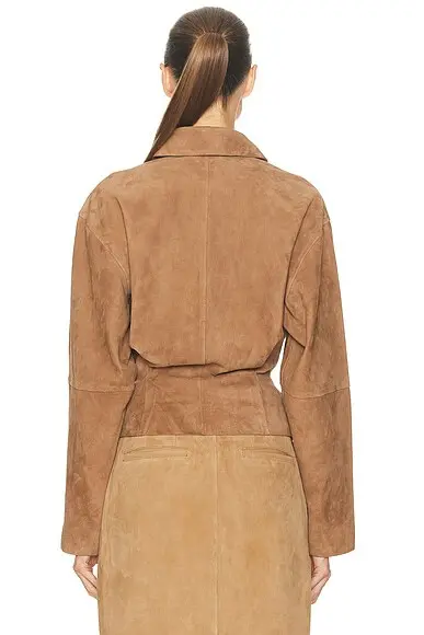 L'academie Suede Button-down Shirt