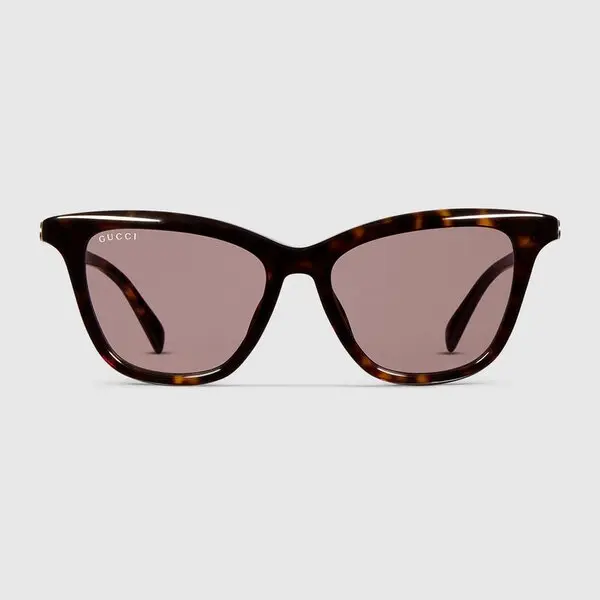 Gucci Cat Eye Sunglasses - Beige